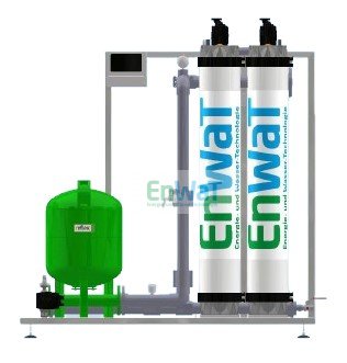 Membrane Filter Unit with 120m² membrane surface for 10,2m³/h